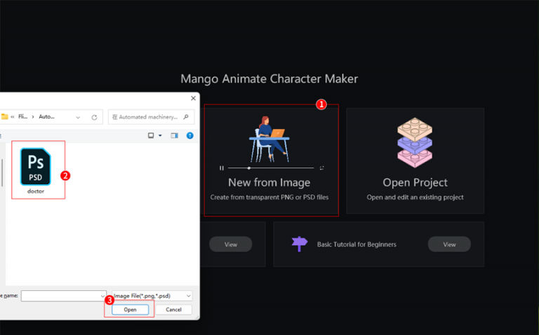 How to Create a New Project - Mango Animate Help Center