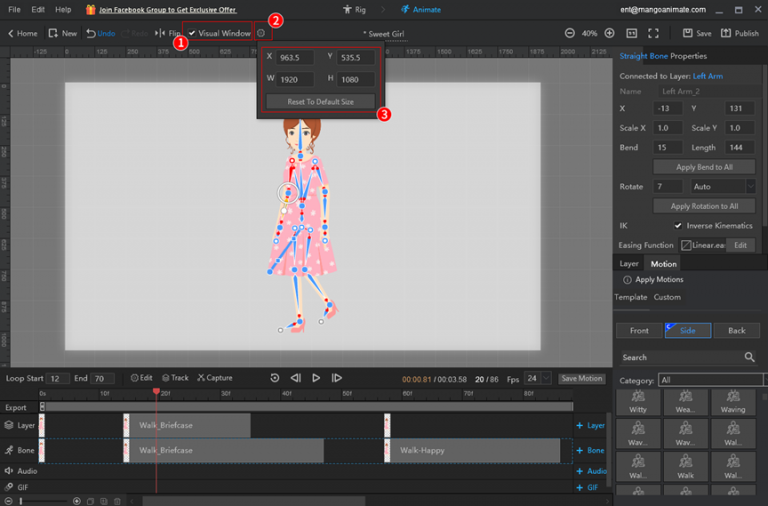 How to Use the Visual Window - Mango Animate Help Center